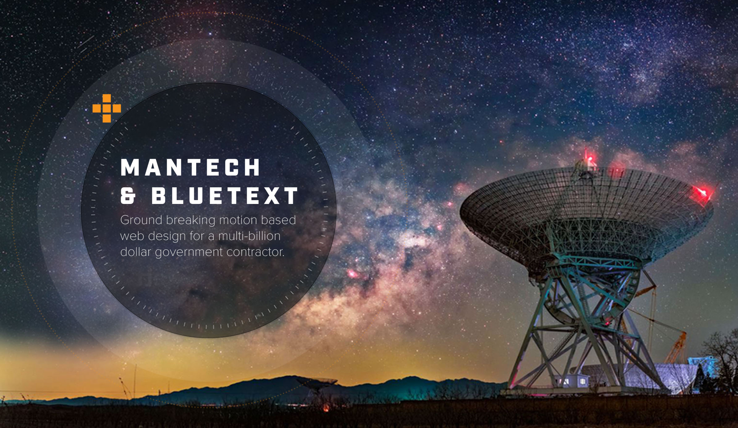 ManTech selects Bluetext to elevate its brand and online presence.