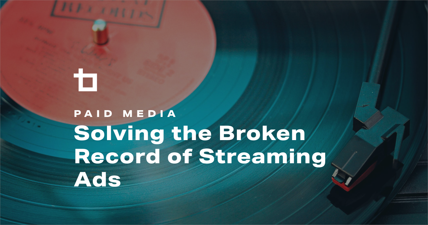 Solving the Broken Record of Streaming Ads: Lessons from a Social Media ...