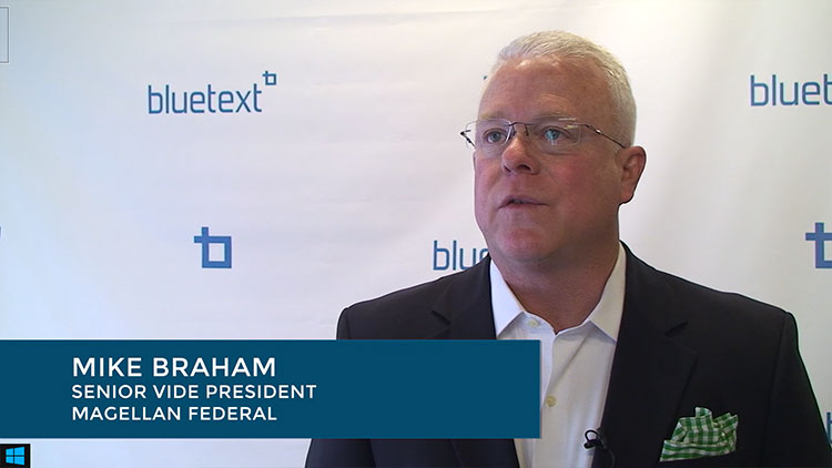 Bluetext Buzz Lounge featuring Mike Braham, VP of Magellan Federal ...