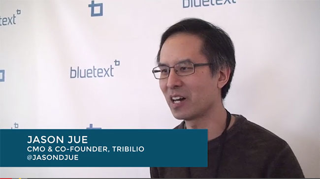 Bluetext Buzz Lounge Feature Jason Jue Co-Founder and CMO of Triblio ...