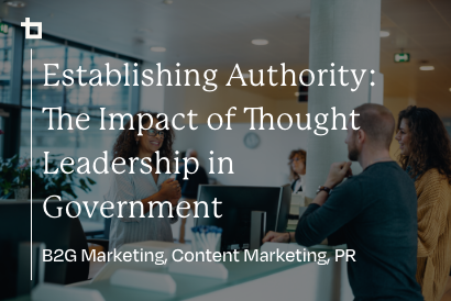 Establishing Authority: The Impact of Thought Leadership in Government ...